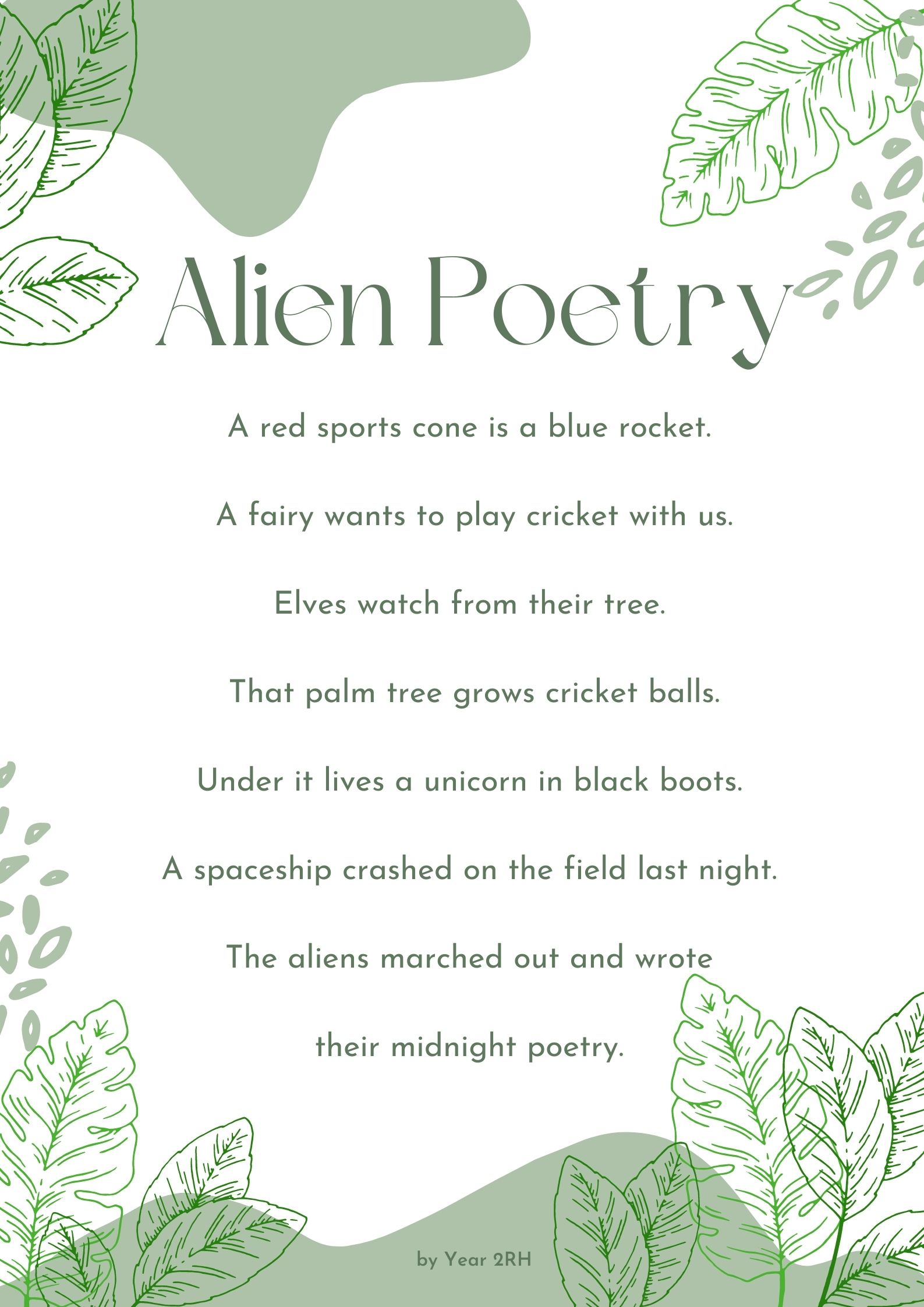 New Poetry – Spring 2024 – Poetry Fridays