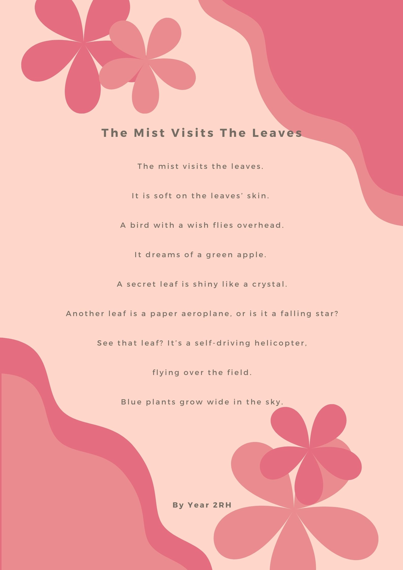 New Poetry – Spring 2024 – Poetry Fridays